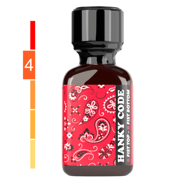 Hanky Code Poppers Red
